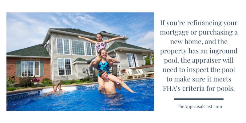 What Does FHA Say About Inground Pools? - Riverfront Appraisals
