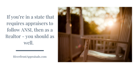 The Realtor’s Guide to Appraisals Part 8: Understanding ANSI for ...